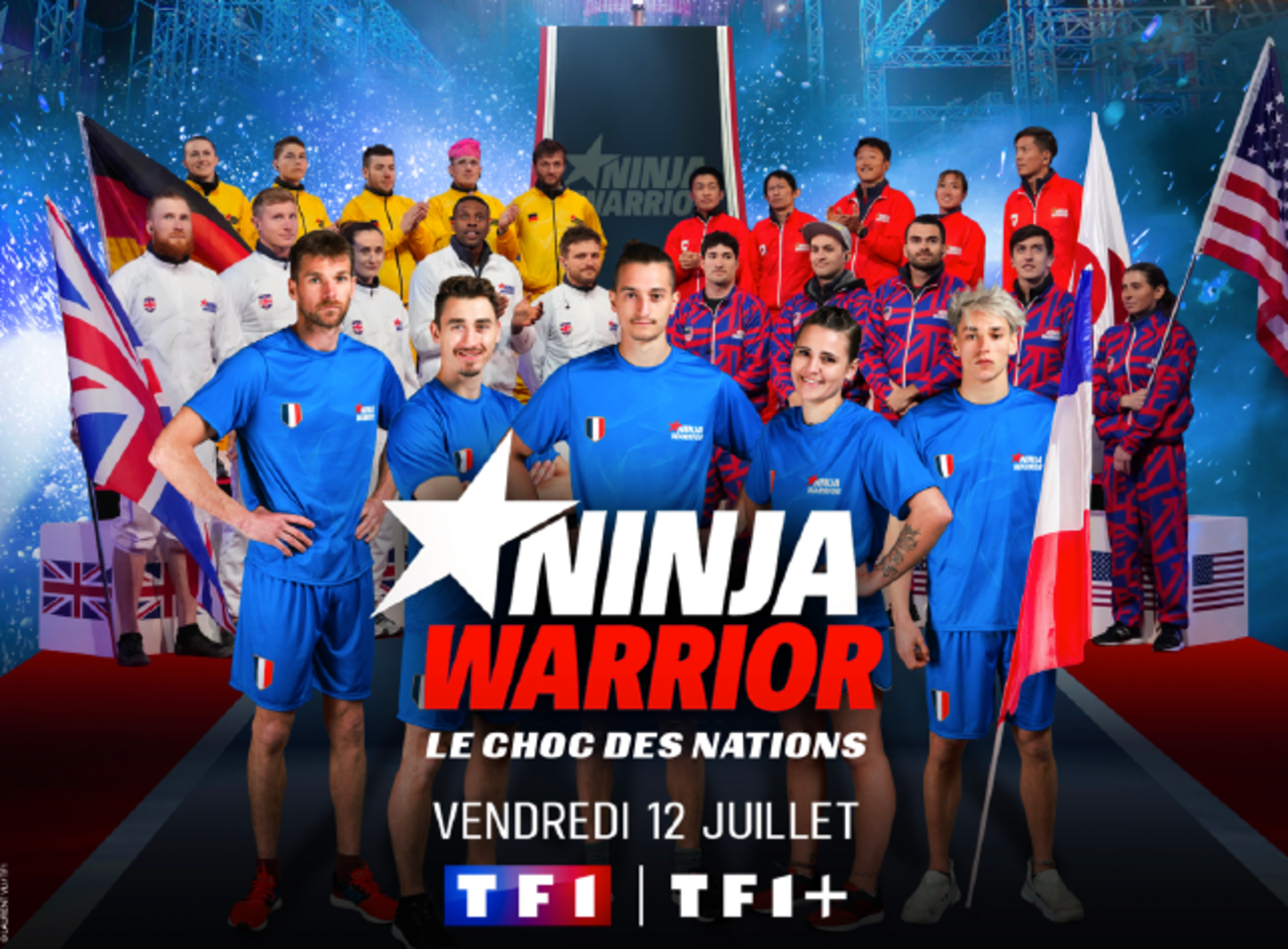 TF1 annonce la date de retour de Ninja Warrior avec Denis Brogniart ...