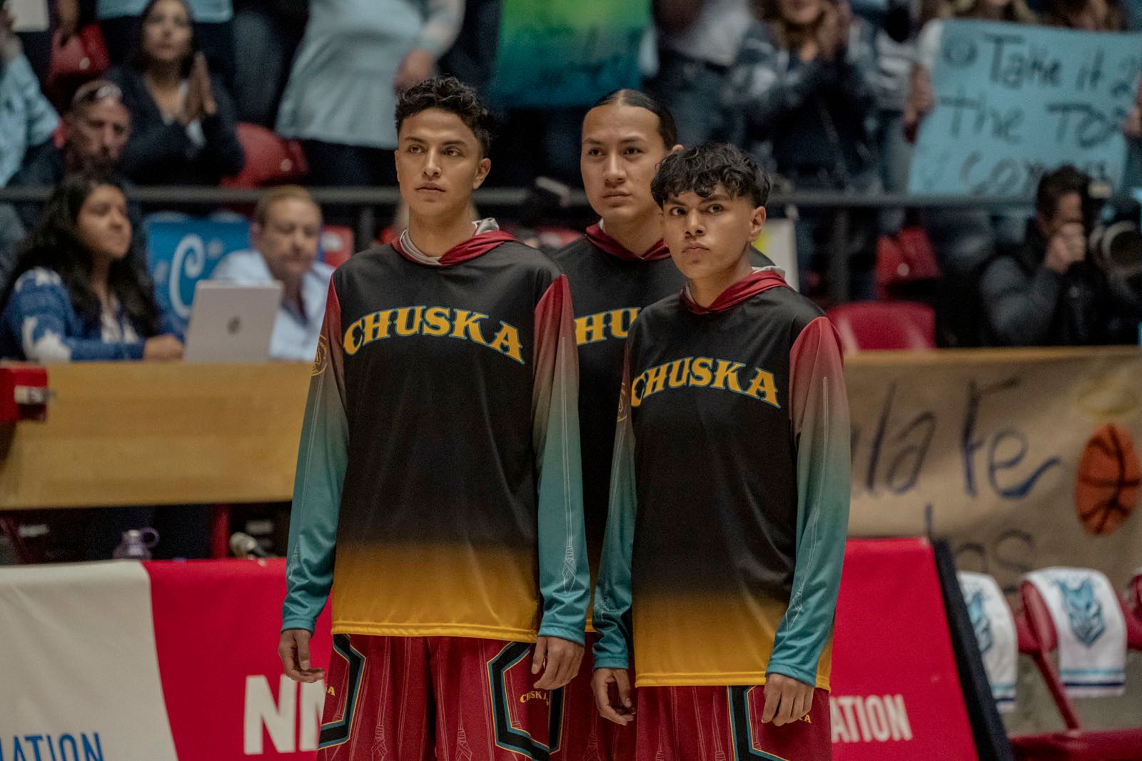 Photo de Kauchani Bratt - Rez Ball : Photo River Rayne Thomas, Kauchani ...