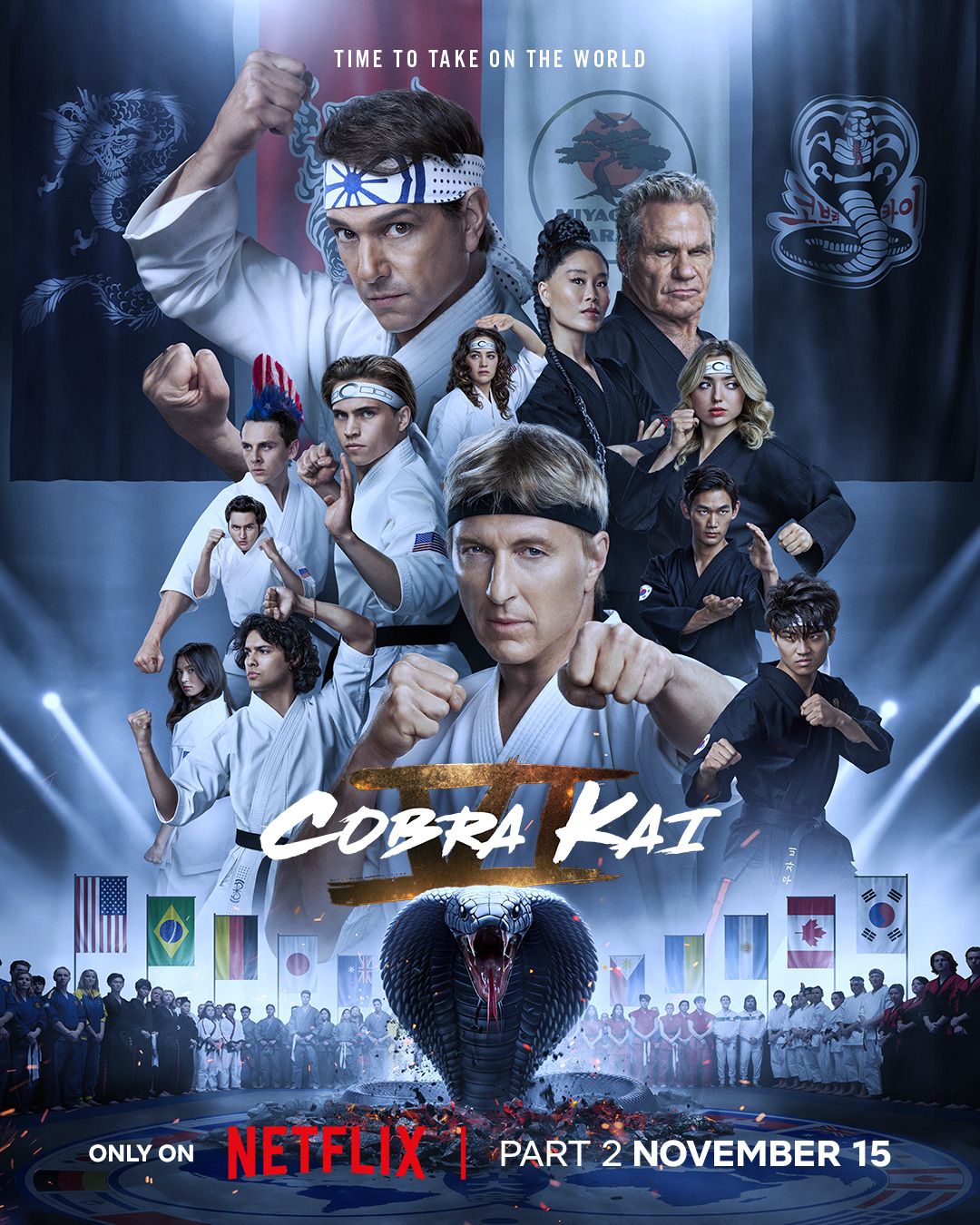 Poster Cobra Kai saison 6 - Affiche 3 sur 146 - AlloCiné