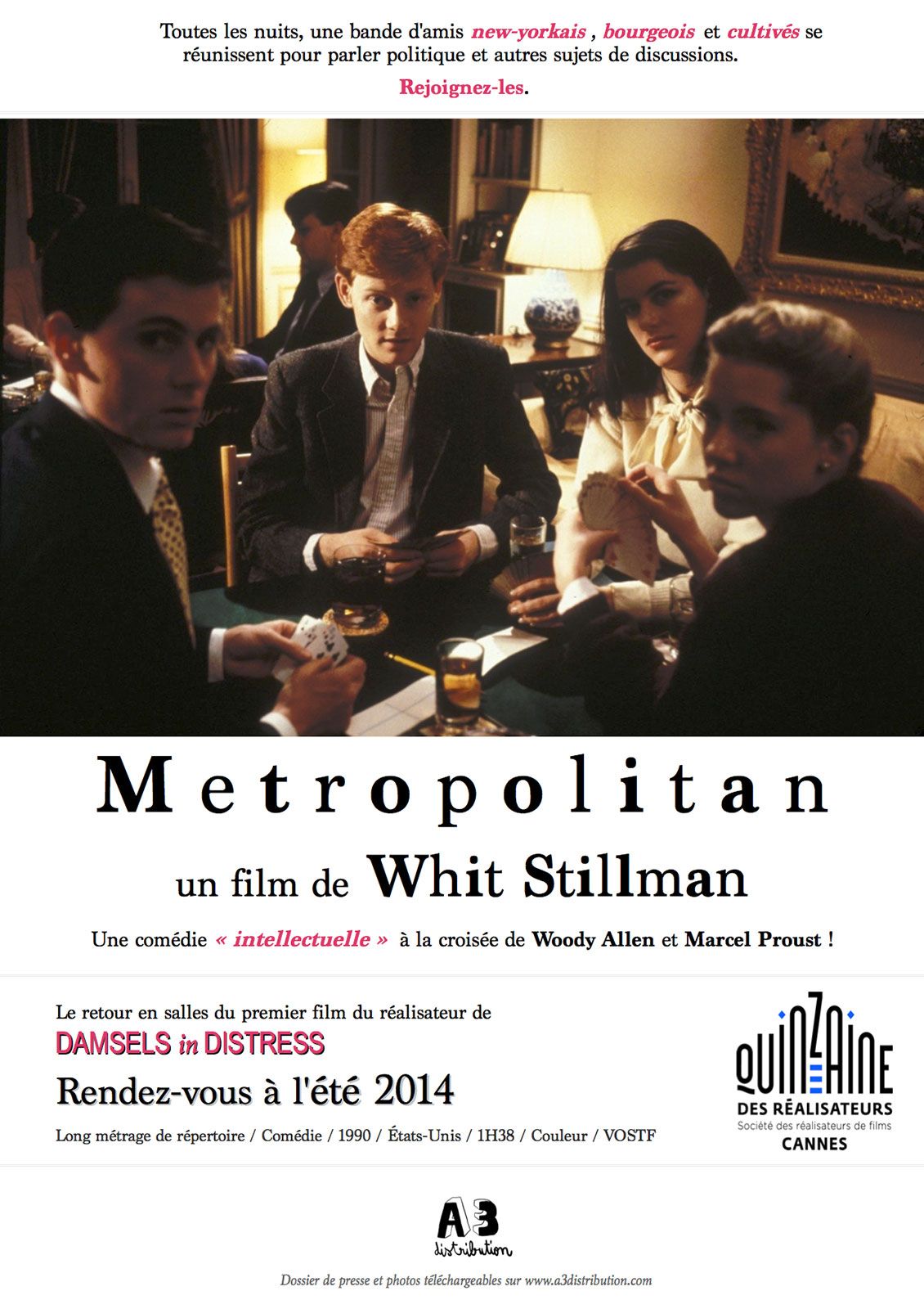 Affiche du film Metropolitan - Photo 15 sur 15 - AlloCiné