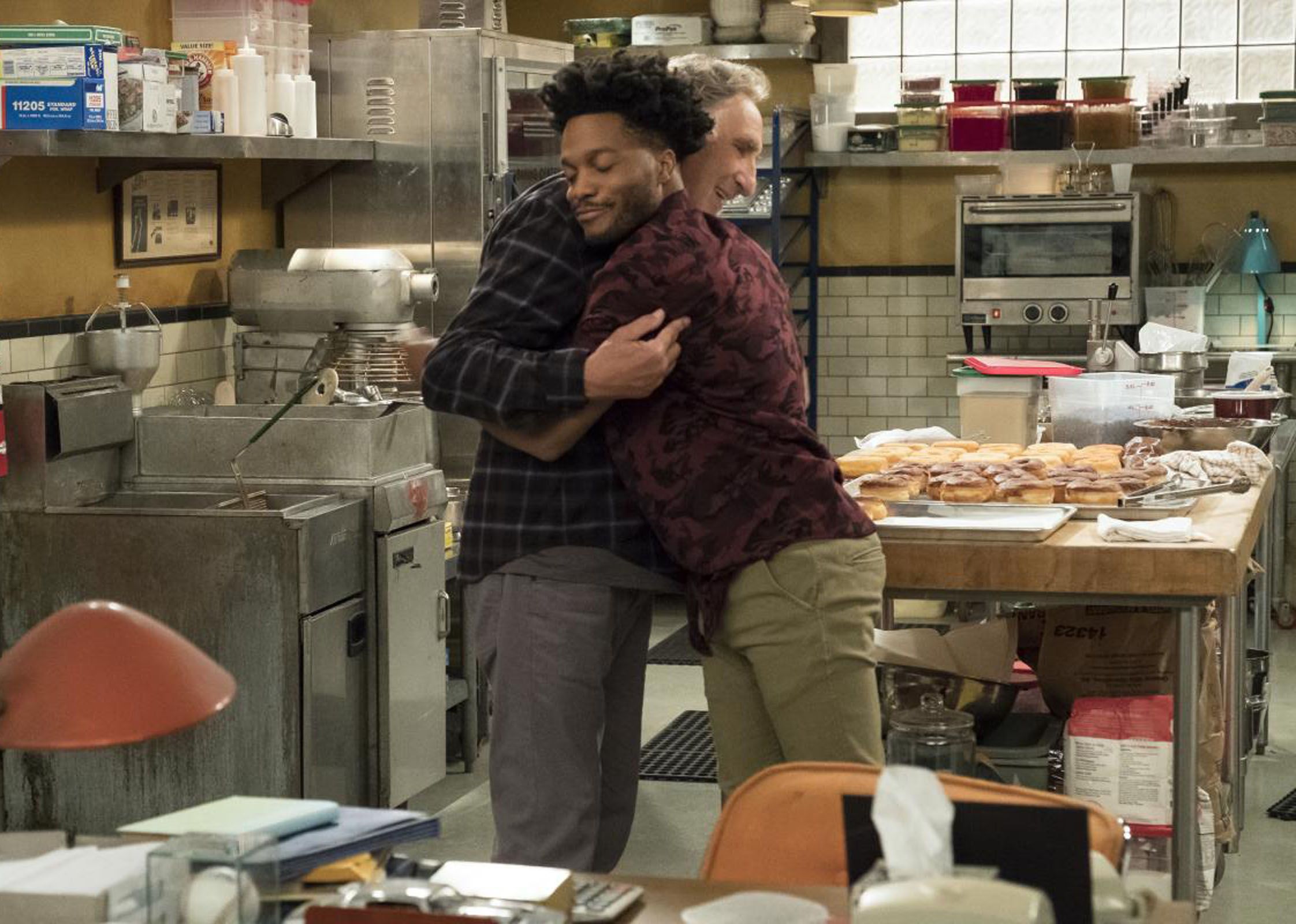 Superior Donuts : Superior Donuts : Photo Judd Hirsch, Jermaine Fowler ...