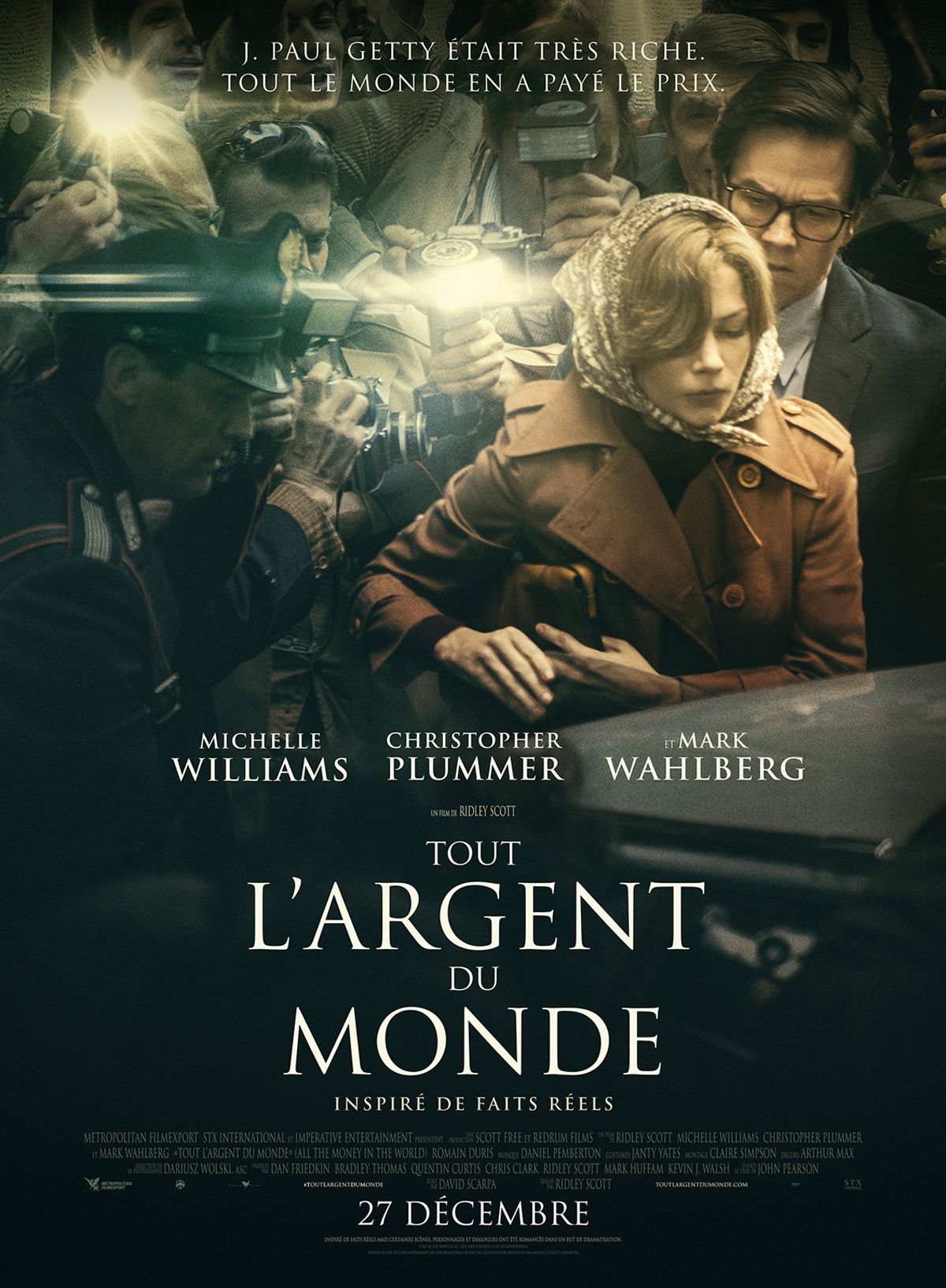 Affiche du film Tout l'argent du monde - Photo 32 sur 37 - AlloCiné