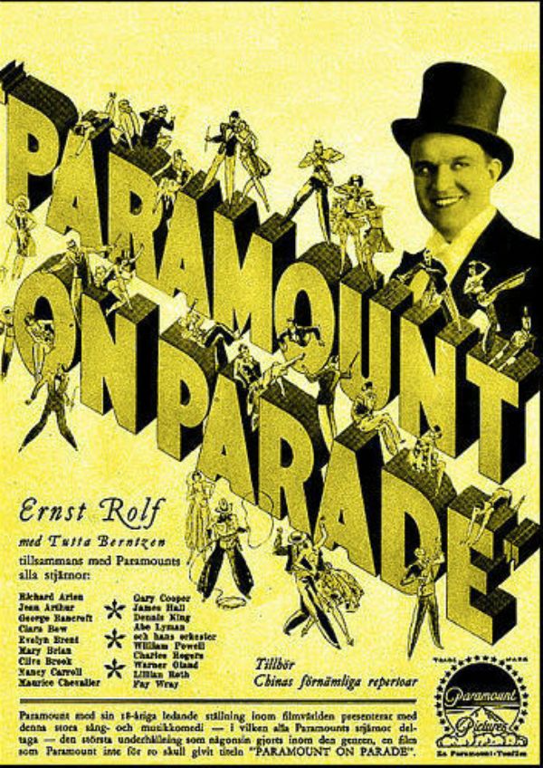 Affiche du film Paramount on Parade - Photo 5 sur 6 - AlloCiné