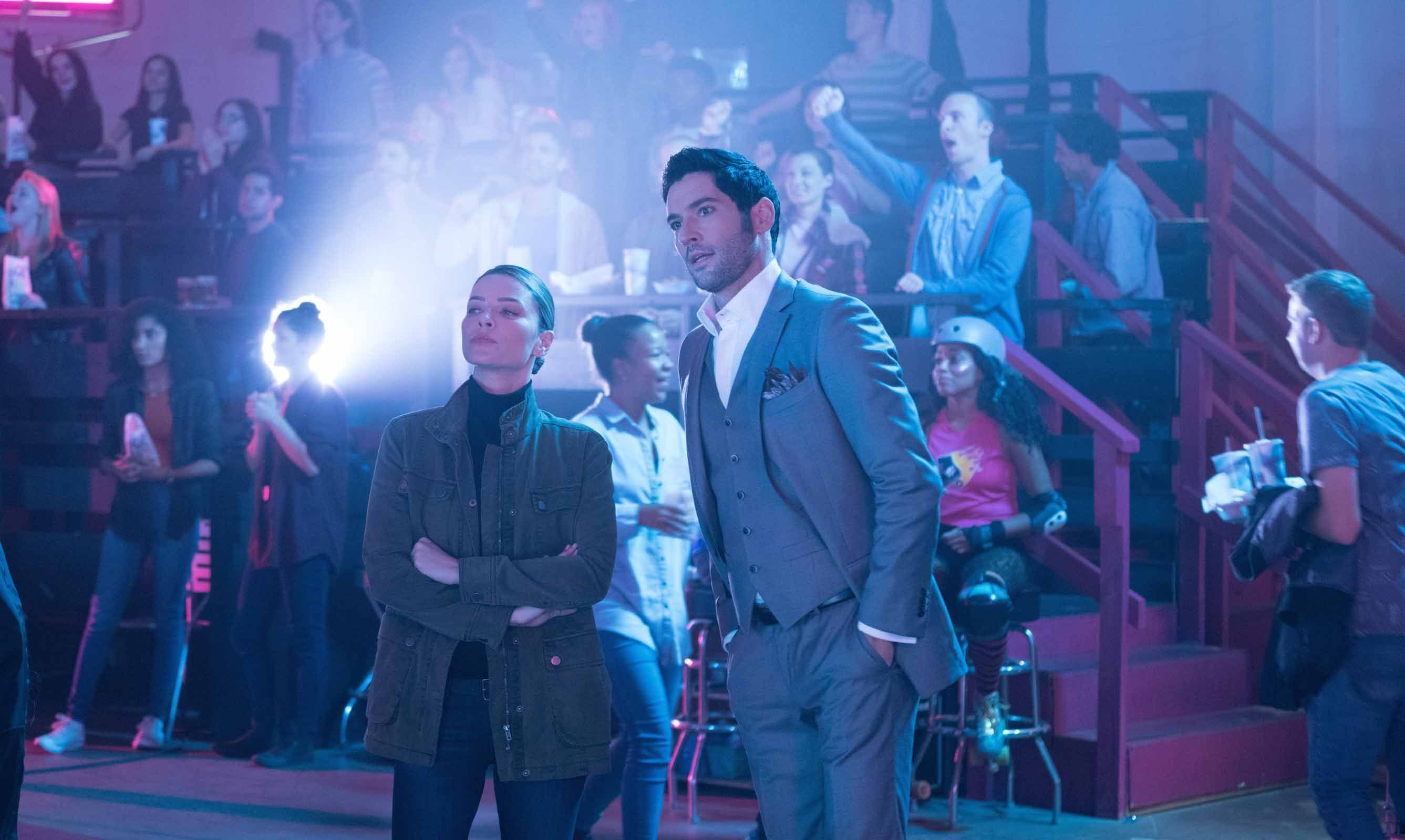 Lucifer : Lucifer : Photo Tom Ellis, Lauren German - 161 sur 456 - AlloCiné