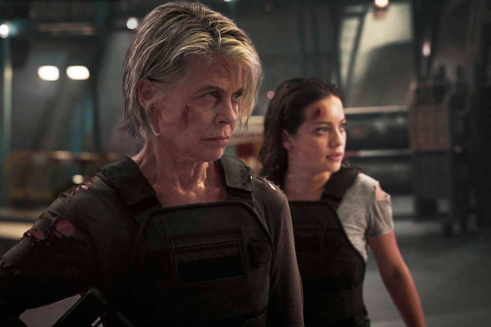 Photo de Natalia Reyes - Terminator: Dark Fate : Photo Linda Hamilton ...