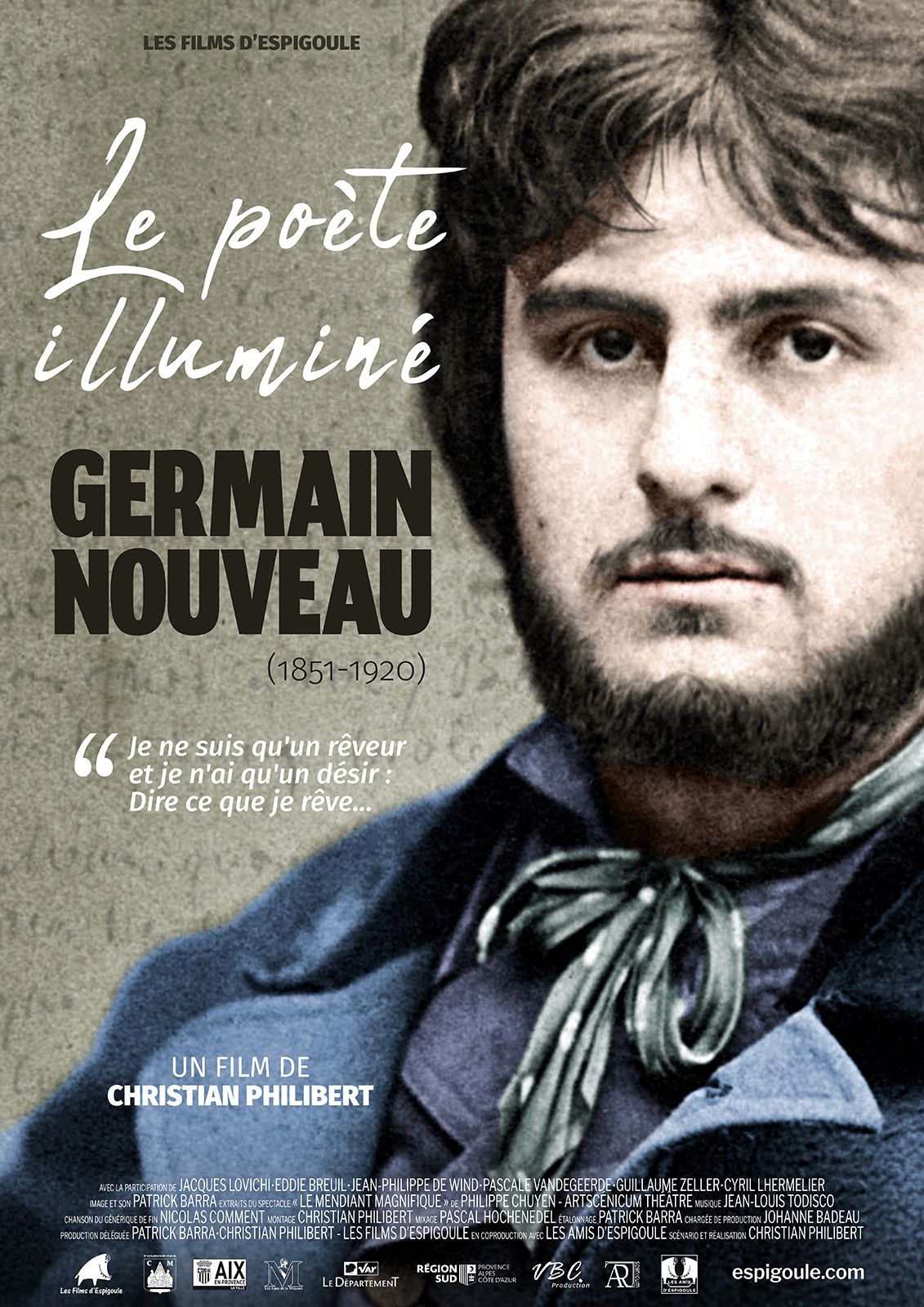Affiche du film Le poète illuminé, Germain Nouveau (1851-1920) - Photo ...