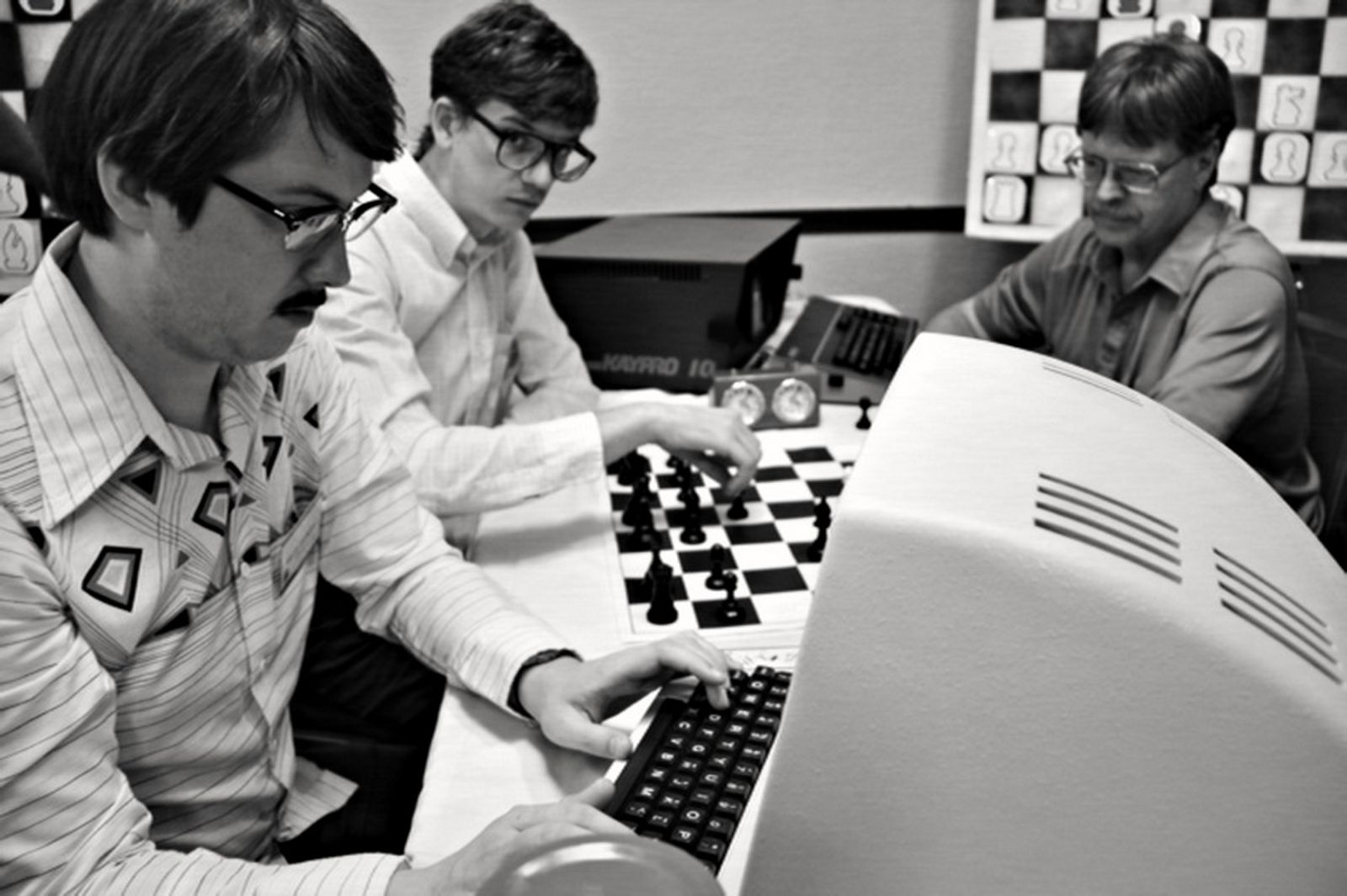 Photo de Wiley Wiggins - Computer Chess : Photo Bert Herigstad, Patrick ...