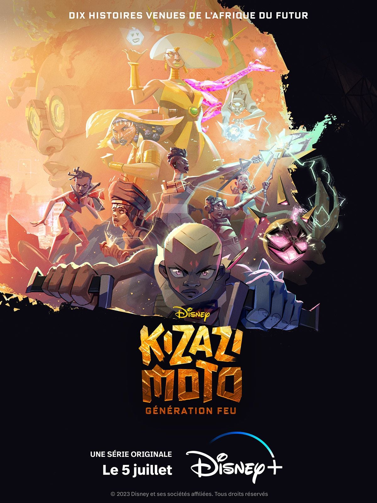 Casting Kizazi Moto : Génération Feu saison 1 - AlloCiné