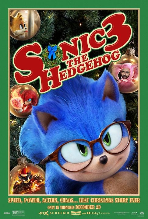 Affiche du film Sonic 3 - le film - Photo 3 sur 56 - AlloCiné