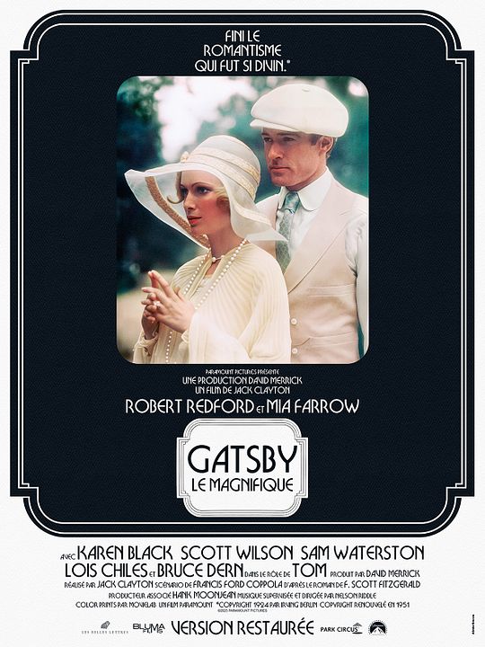 Affiche du film Gatsby le magnifique - Photo 1 sur 11 - AlloCiné