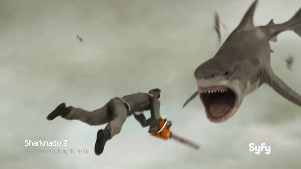 Trailer du film Sharknado 2 - Sharknado 2 Bande-annonce (3) VO - AlloCiné