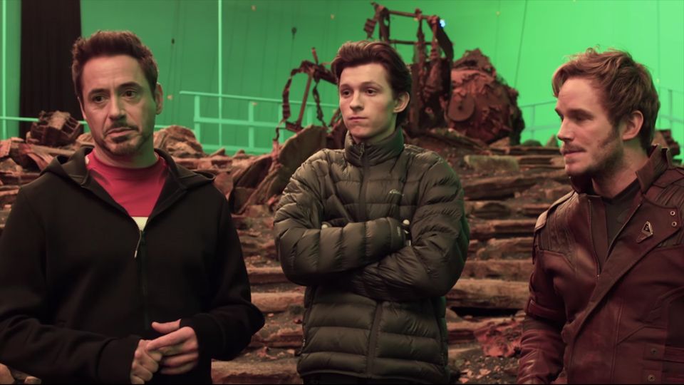 Making of du film Avengers: Infinity War - Avengers: Infinity War ...