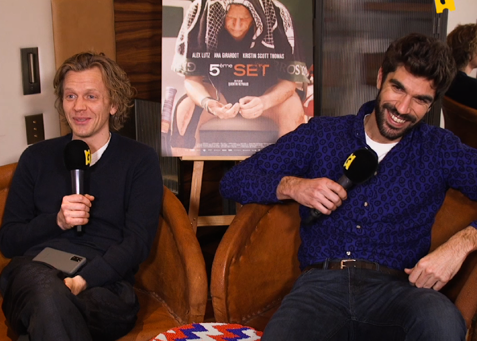 Vidéo interview pour 5ème Set : Nadal ou Federer ? Un quiz tennis pour Alex Lutz et Quentin ...